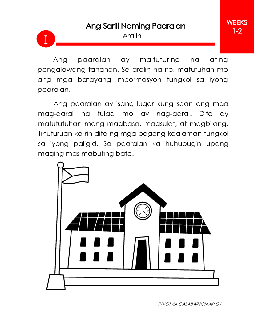 Araling Panlipunan Grade 1 Quarter 3 Week 6 Melc Based Grade1 Module6 Araling Panlipunan Grade 1 Quarter 3 Week 6 Melc Based Grade1 Module6