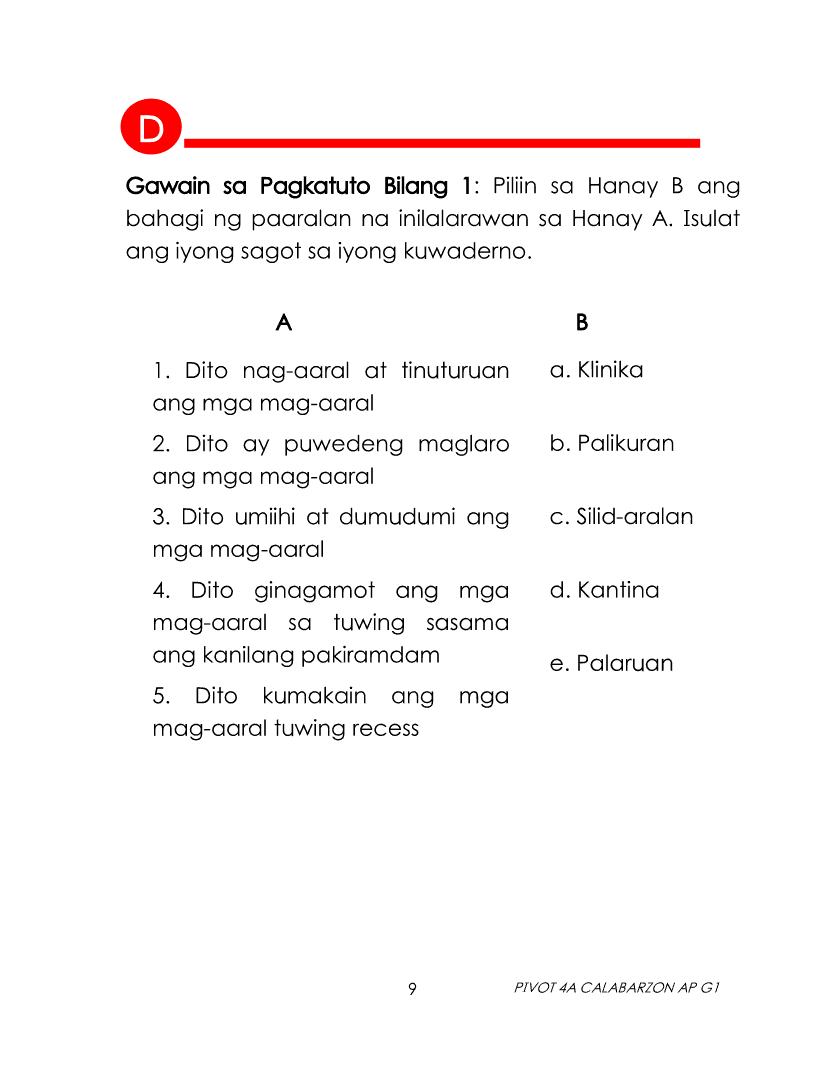 Araling Panlipunan 1 Module Quarter 3 Grade 1 Modules Araling Panlipunan 1 Module Quarter 3 Grade 1 Modules