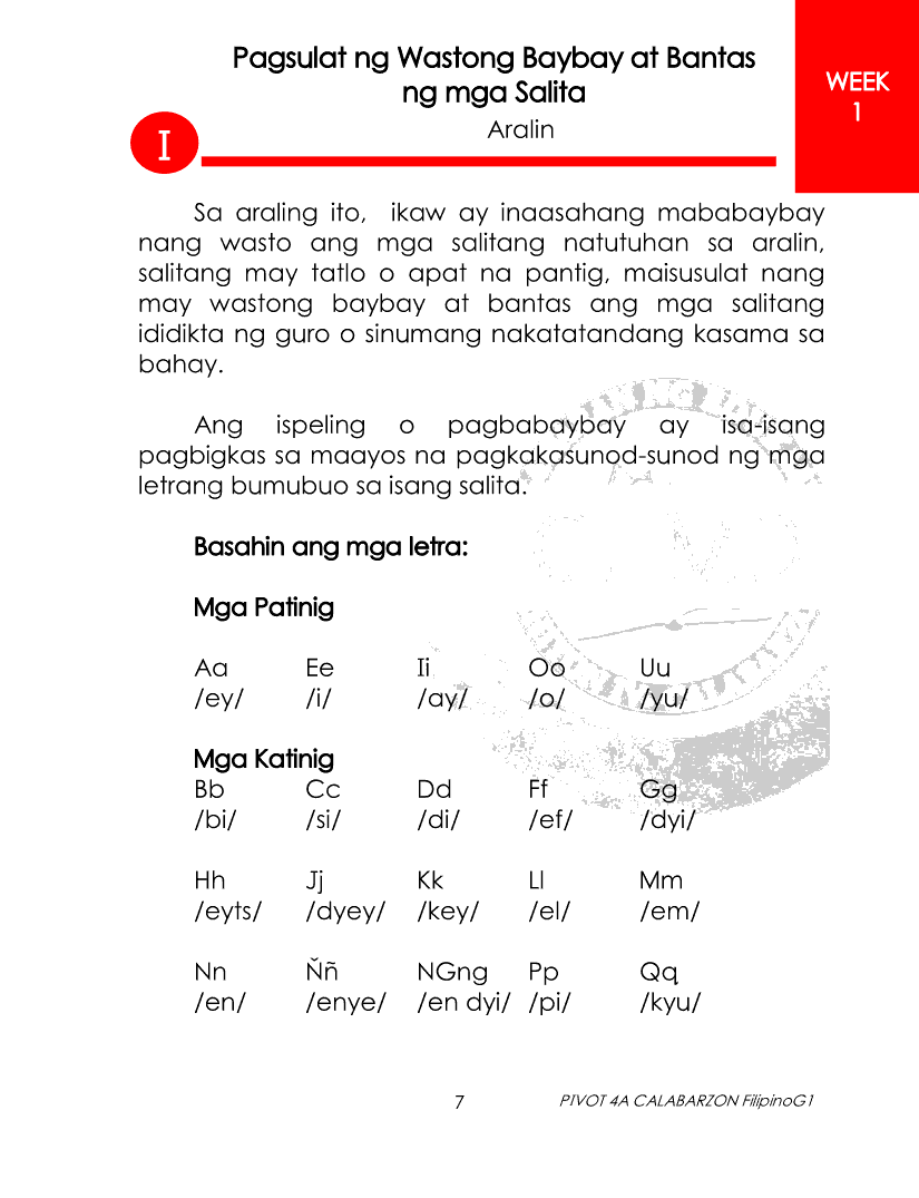 Grade 1 Learning Activity Sheets In Filipino complete Quarter 6 Grade 1 Learning Activity Sheets In Filipino complete Quarter 6
